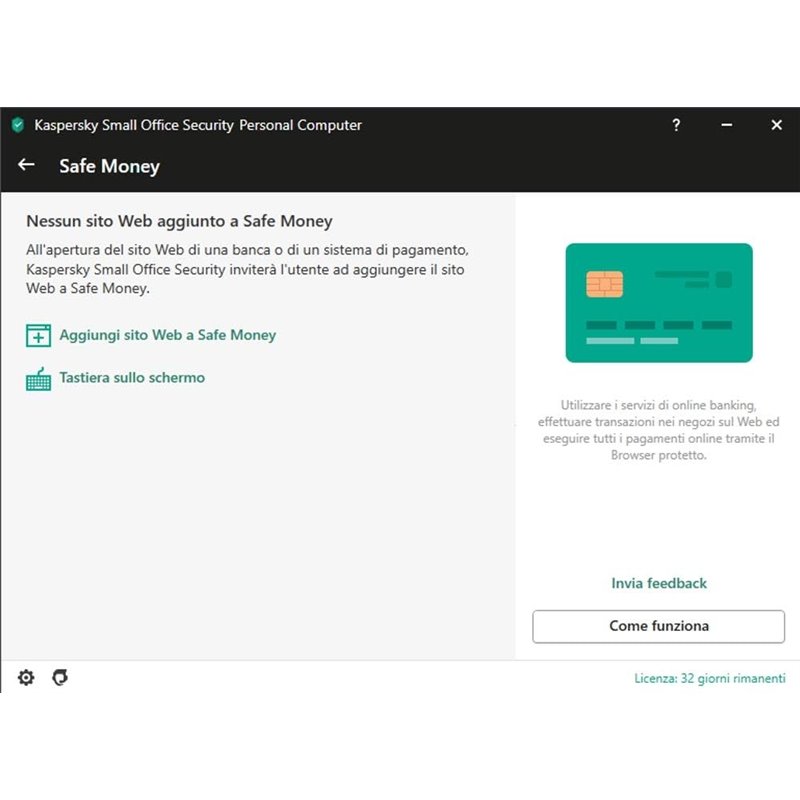 KASPERSKY SMALL OFFICE SECURITY 2024- PC / MAC / ANDROID/ IOS - 5 UTENTI - 1 SERVER - 1 ANNO CN